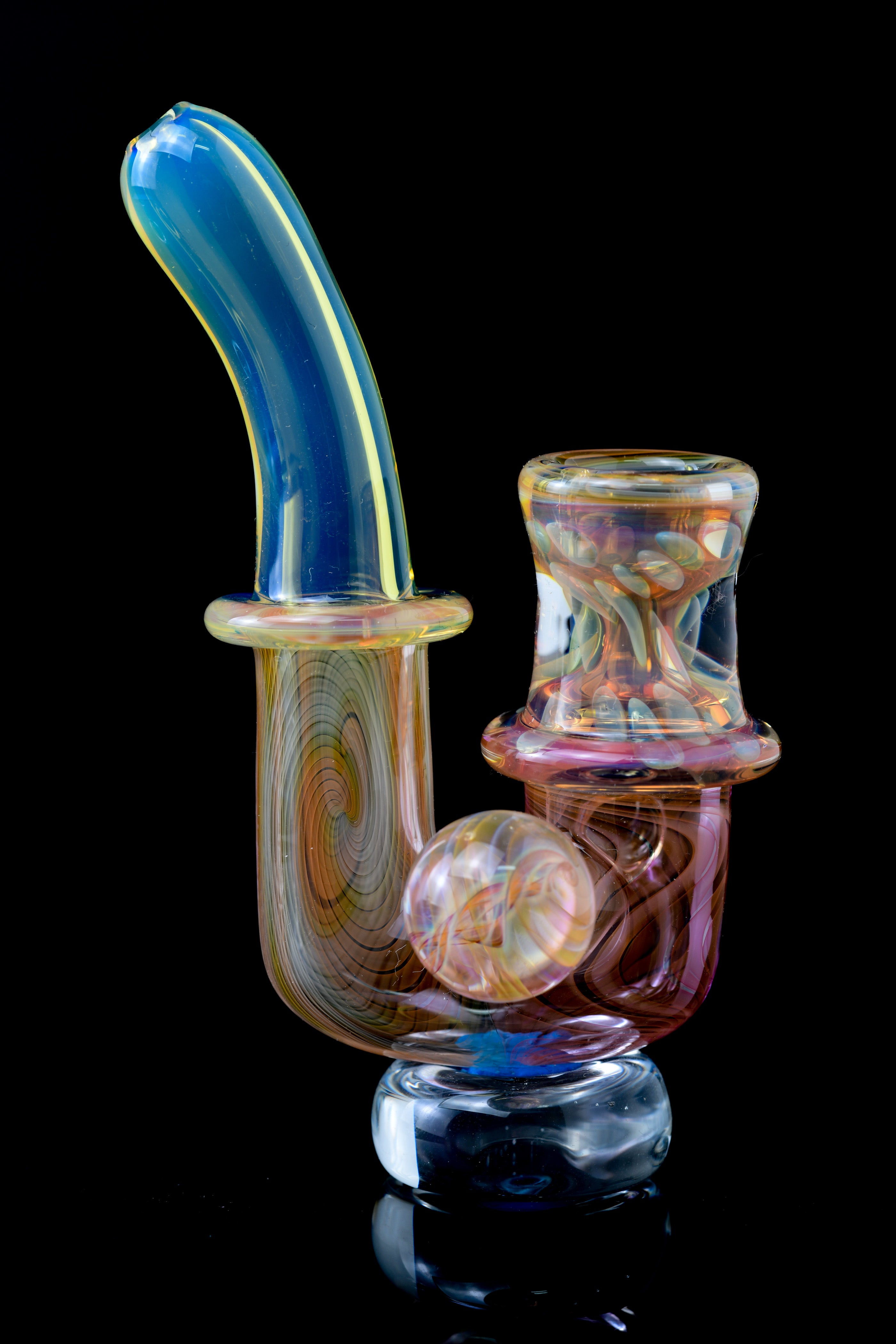 Phase Glass | Baked Turkey Heady Glass Gallery | Handblown Art Pieces