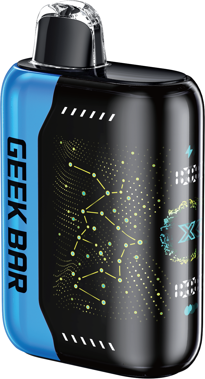 Geekbar Pulse X - Raspberry Citrus Ice – Baked Turkey Heady Glass