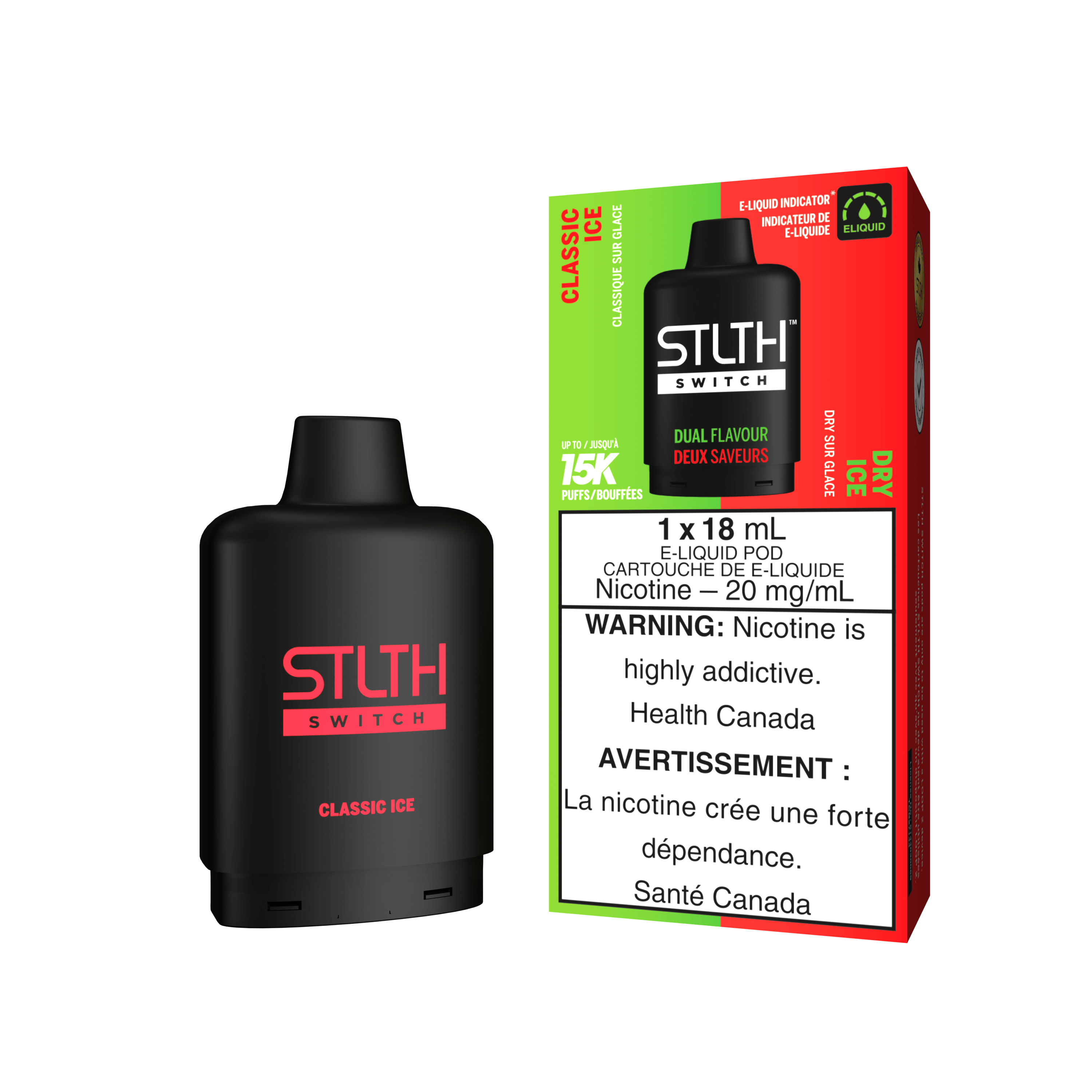 STLTH Loop Switch - Classic Ice and Dry Ice – Baked Turkey Heady Glass