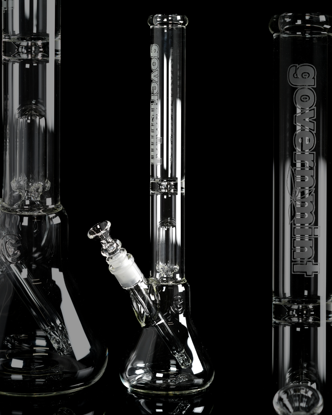 Governmint Glass - Clear Mini Beaker W/ Dome Perc - 1 – Baked Turkey ...