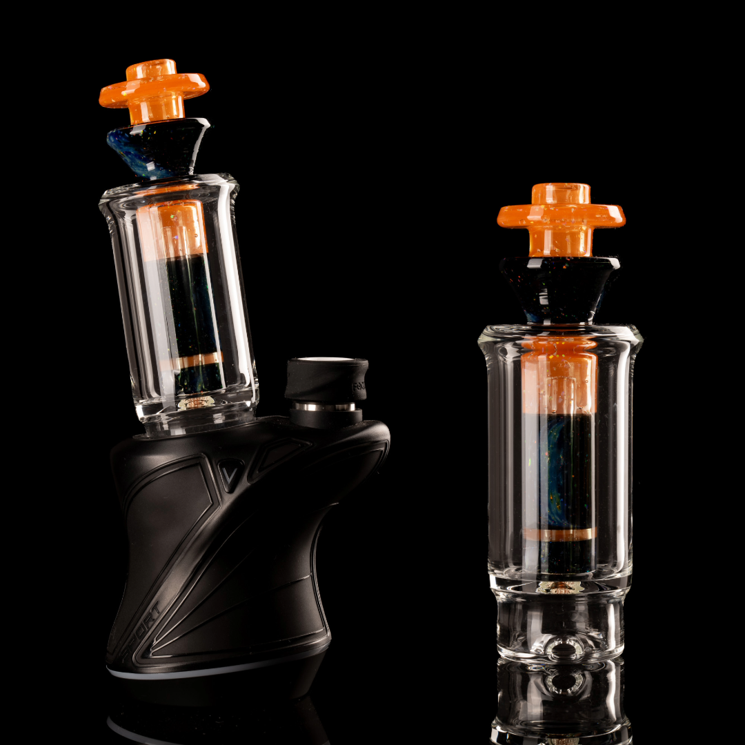 Disco Box Glass - Carta Cropal Wet Perc Top - 2 – Baked Turkey Heady Glass