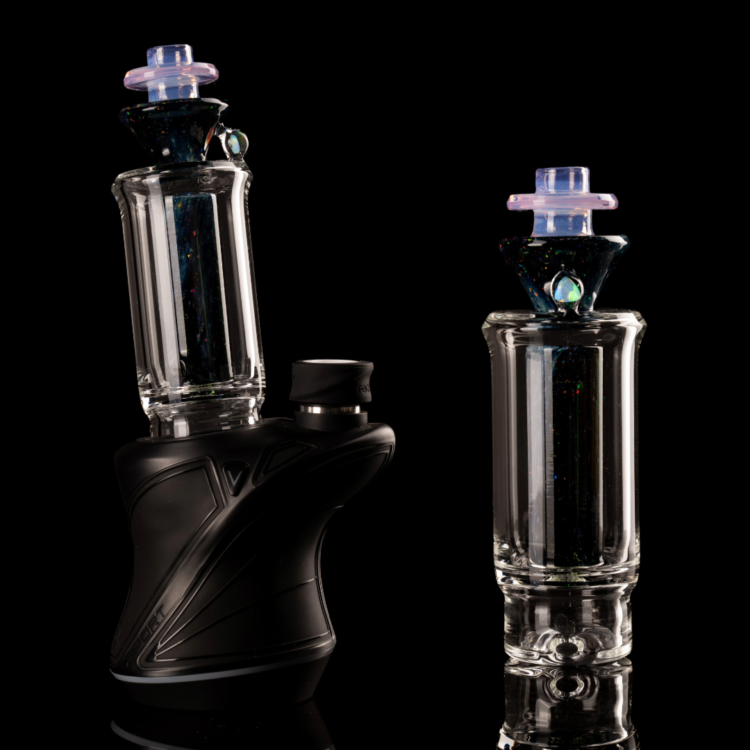 Disco Box Glass - Carta Cropal Wet Perc Top - 4 – Baked Turkey Heady Glass
