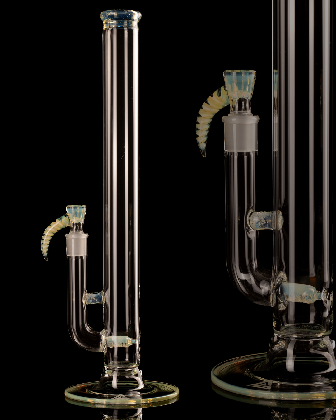 Al Gore - Full Accent Stemline - 3 – Baked Turkey Heady Glass