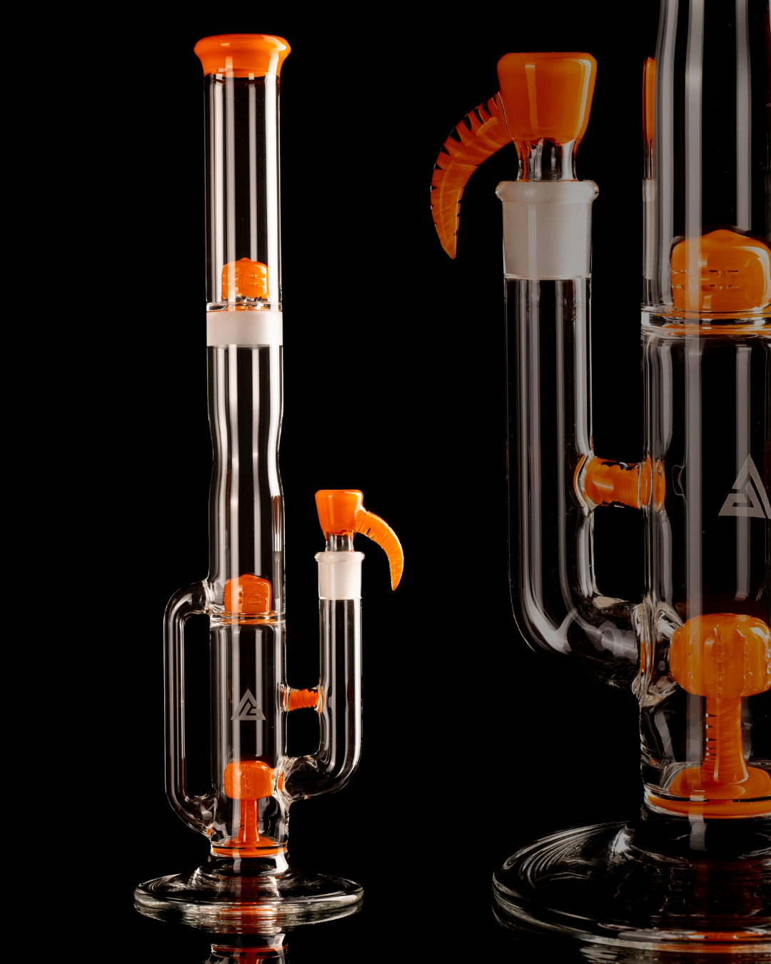 Al Gore - Full Accent Hat Trick W/ Drain - 2 – Baked Turkey Heady Glass